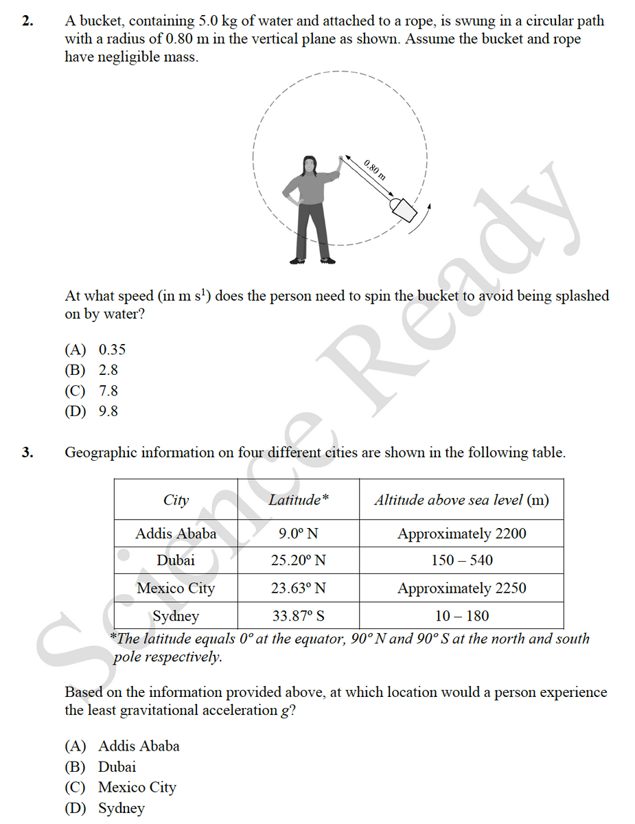 HSC Physics All-Module Practice Exam A | Science Ready